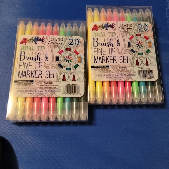 Toys | Liquimark Dual Tip Marker Set Comes With 2 Different Colors Nwt ...